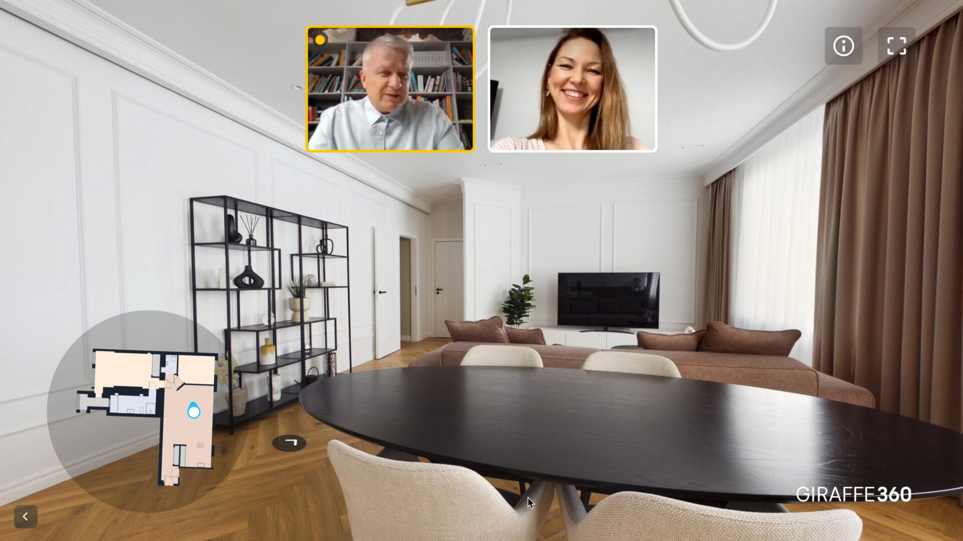 360 Virtual Tours and 3D Walkthrough Software | Giraffe360