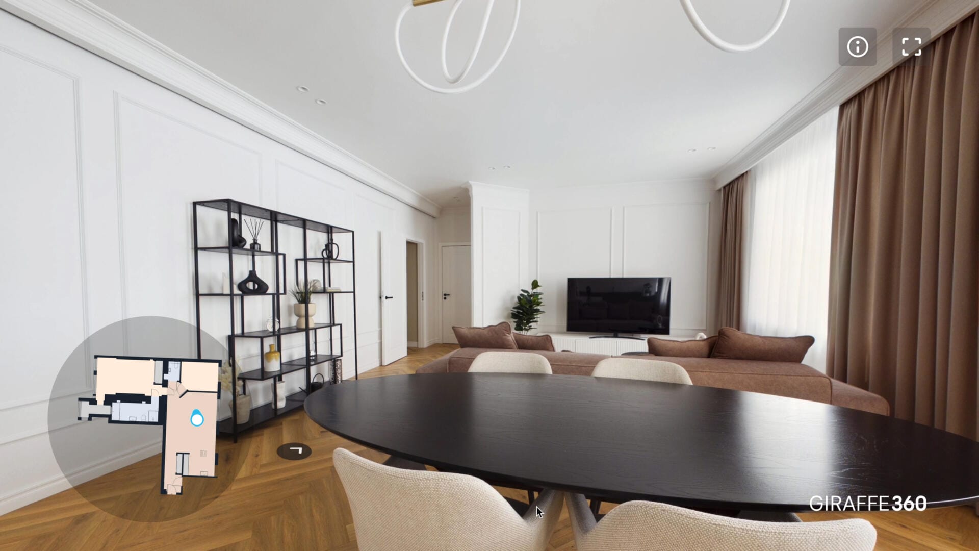 Visite virtuelle et caméra 360 pour agents immobiliers | Giraffe360